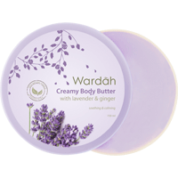 Wardah Creamy Body Butter Lavender 50ml - Wardah Beauty Brunei