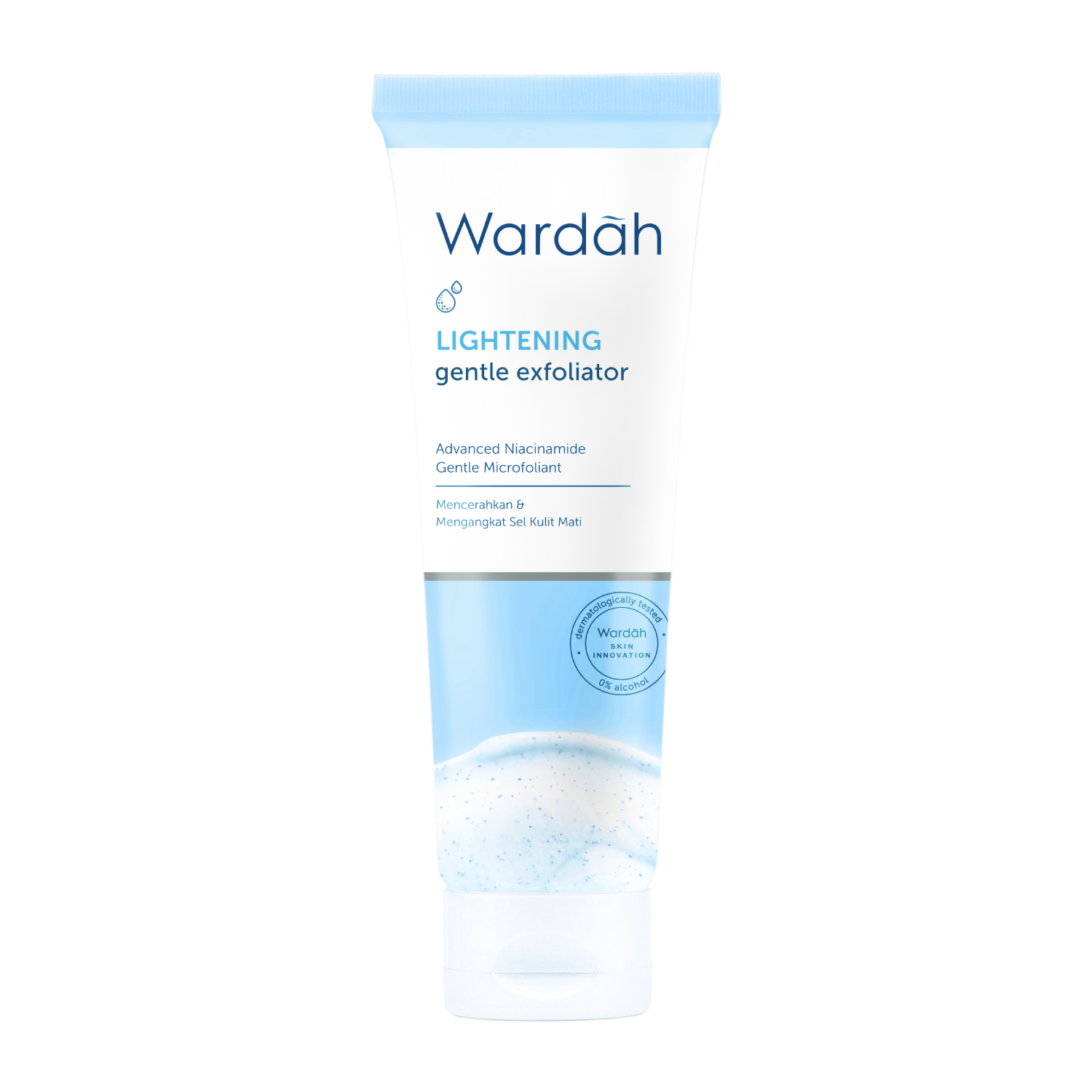 Wardah Lightening Gentle Exfoliator 50ml - Wardah Beauty Brunei
