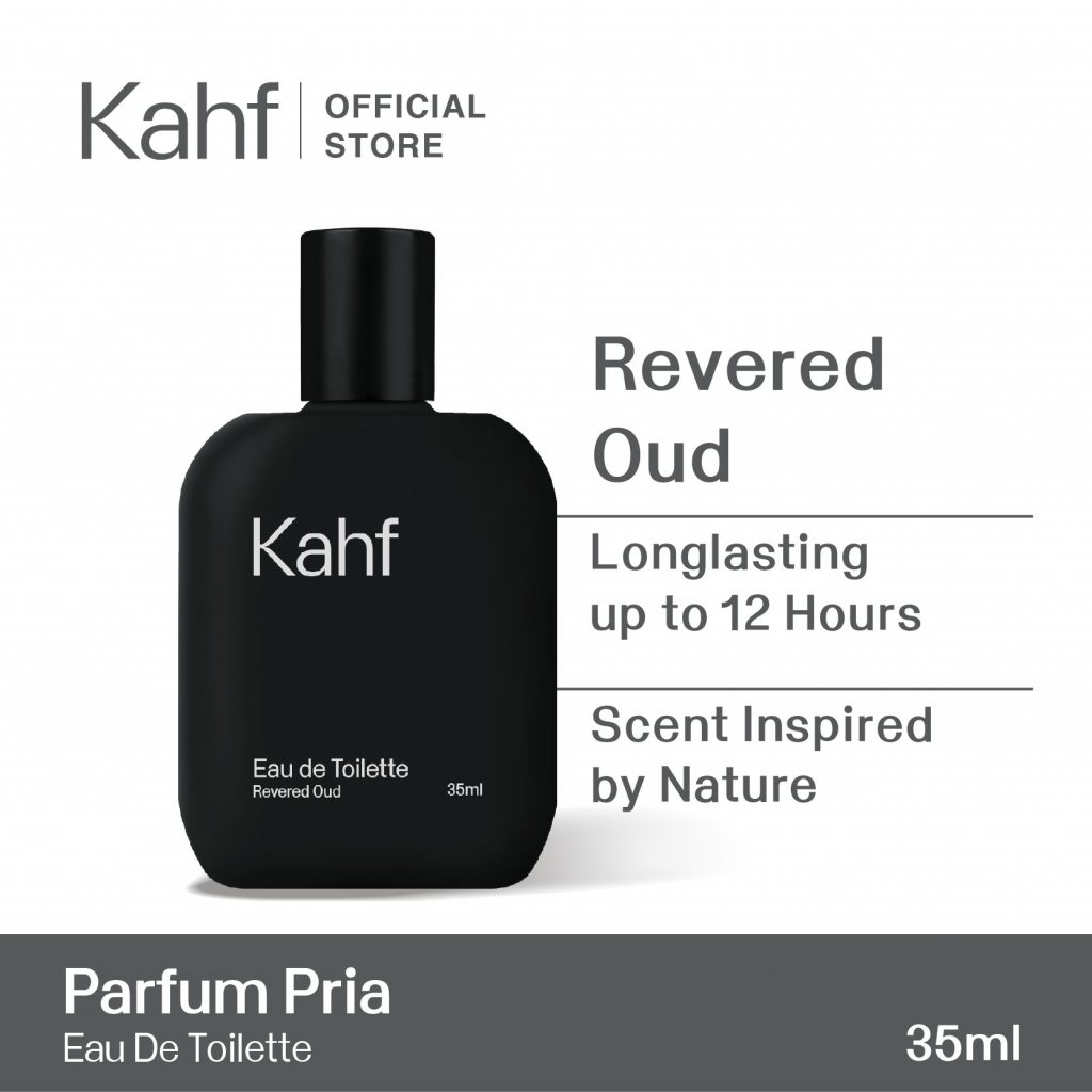KAHF REVERED OUD EAU DE TOILETTE 35 ML - Wardah Beauty Brunei