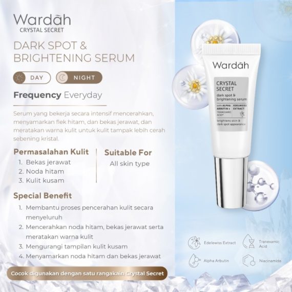 Wardah Crystal Secret Radiant Skin Starter Kit - Wardah Beauty Brunei