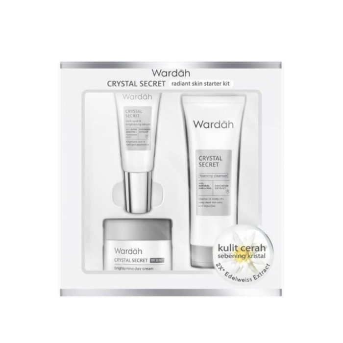 Wardah Crystal Secret Radiant Skin Starter Kit - Wardah Beauty Brunei