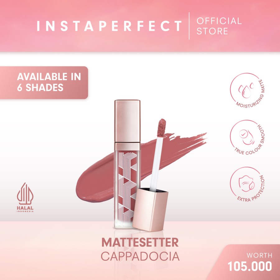 Instaperfect Mattesetter Lip Matte Paint (Cappadocia Edition) 5.5 g ...