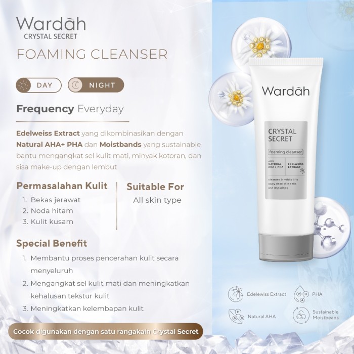 Wardah Crystal Secret Radiant Skin Starter Kit - Wardah Beauty Brunei