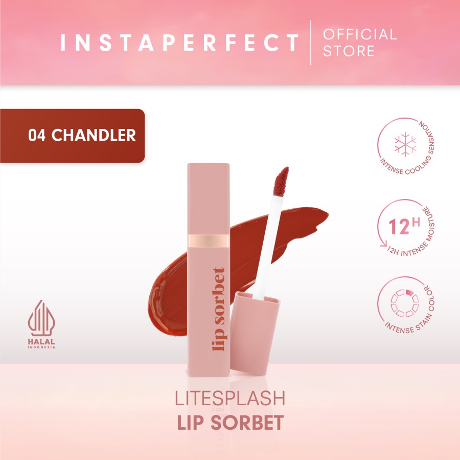 Instaperfect Litesplash Lip Sorbet 4.2 g - Wardah Beauty Brunei
