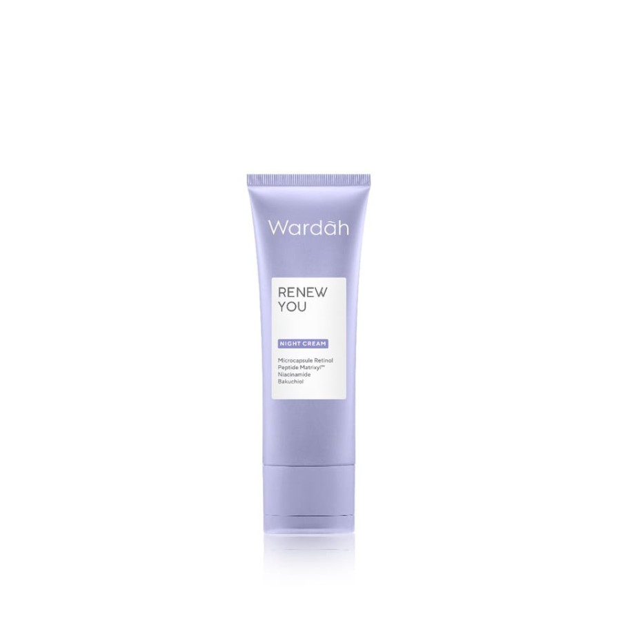 Wardah Renew You Anti Aging Night Cream 17ML - Wardah Beauty Brunei